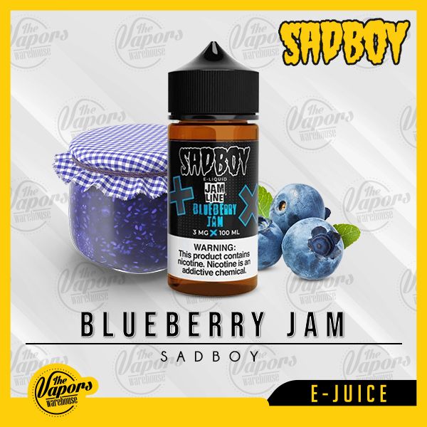 Sadboy - Blueberry Jam - The Vapors Warehouse Sadboy - Blueberry Jam - The Vapors Warehouse