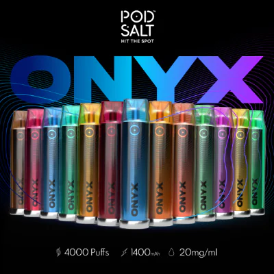 POD SALT - ONYX DISPOSABLE DEVICE (4000 Puffs) - The Vapors Warehouse